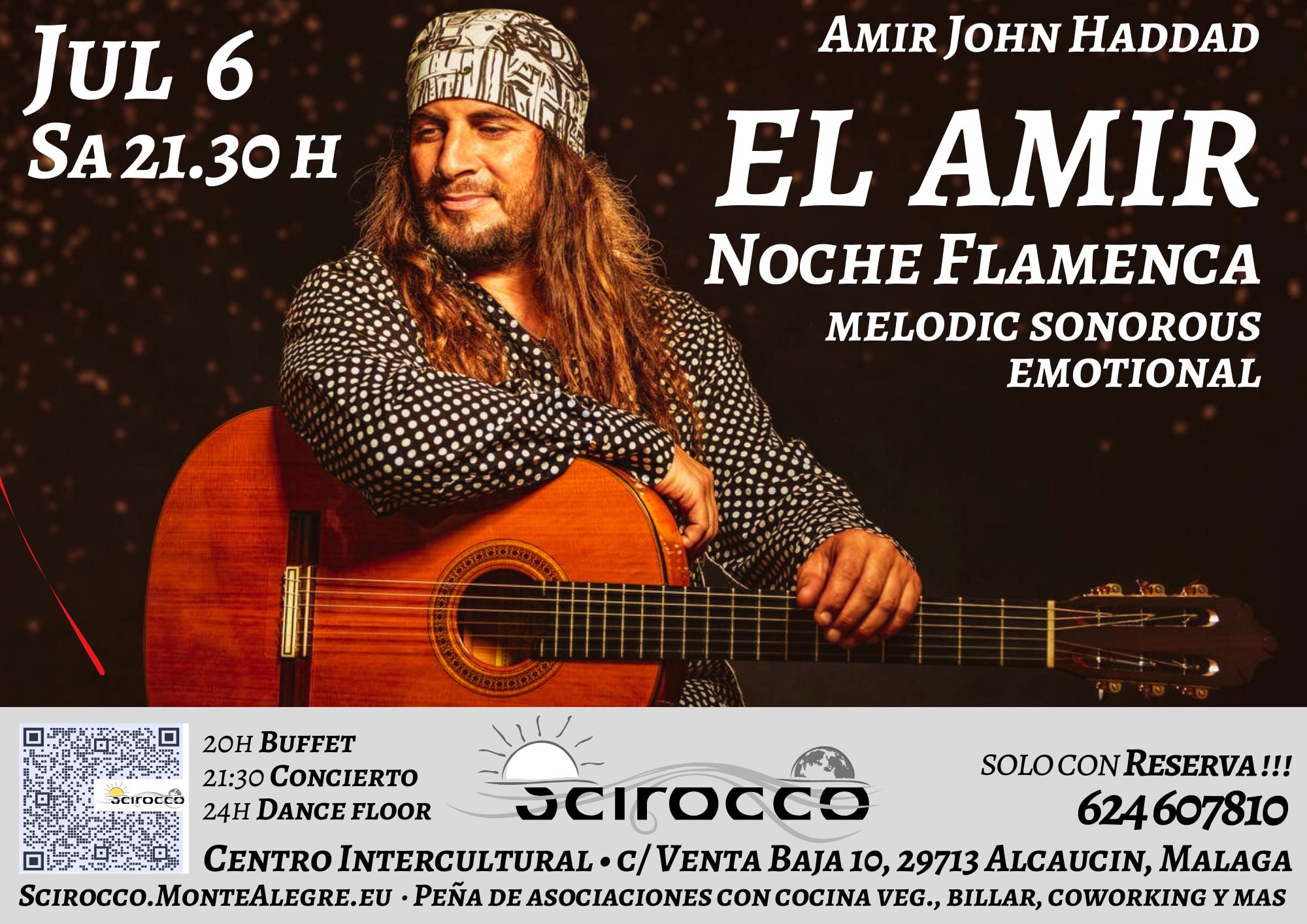 EL AMIR - NOCHE FLAMENCA - Jul 6, 2024 - Akademie der Kulturen NRW